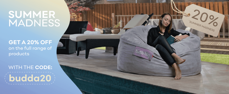 Buddabag | Memory Foam Bean Bags | Free Shipping to UK & Ireland