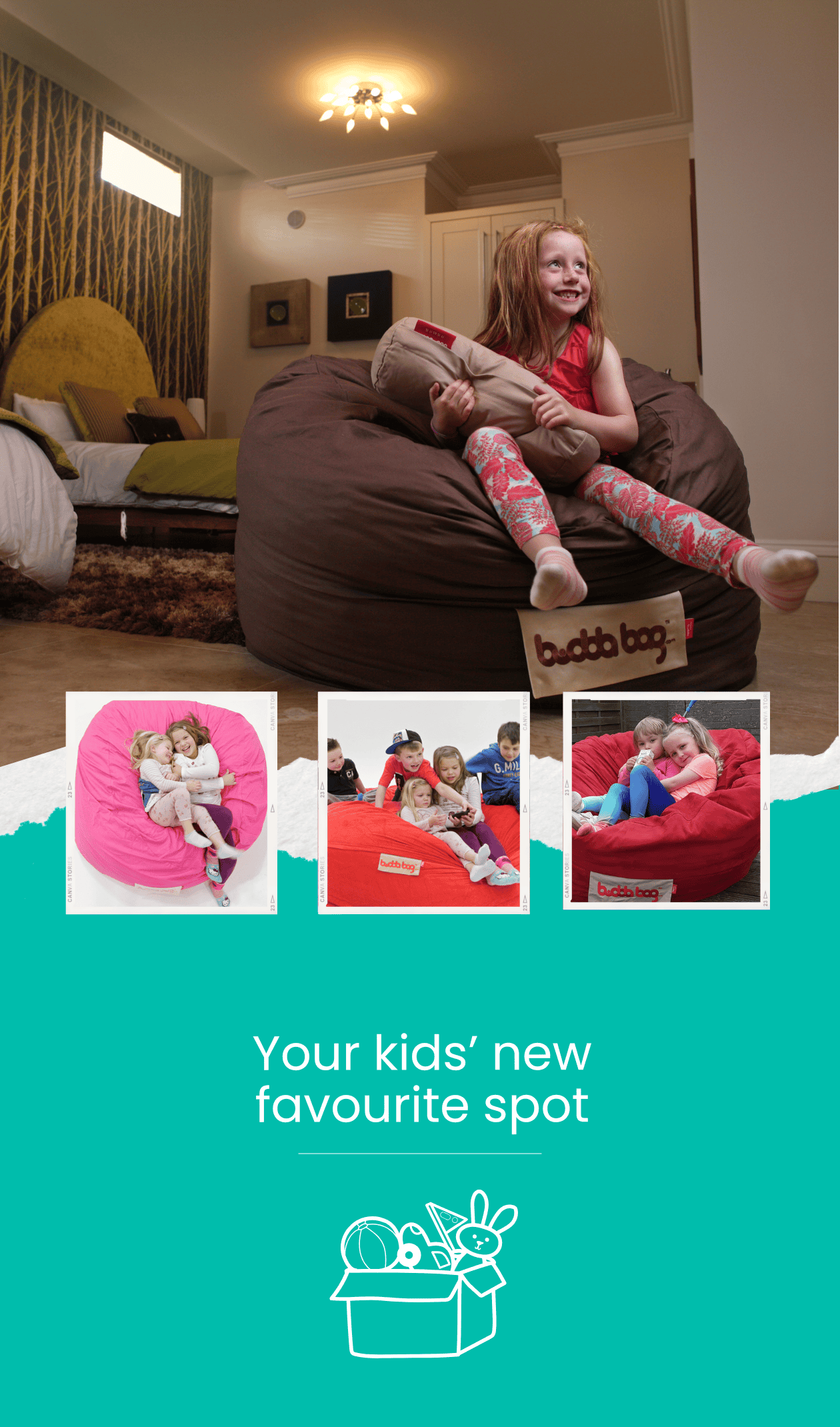Buddabag | Memory Foam Bean Bags | Free Shipping to Ireland