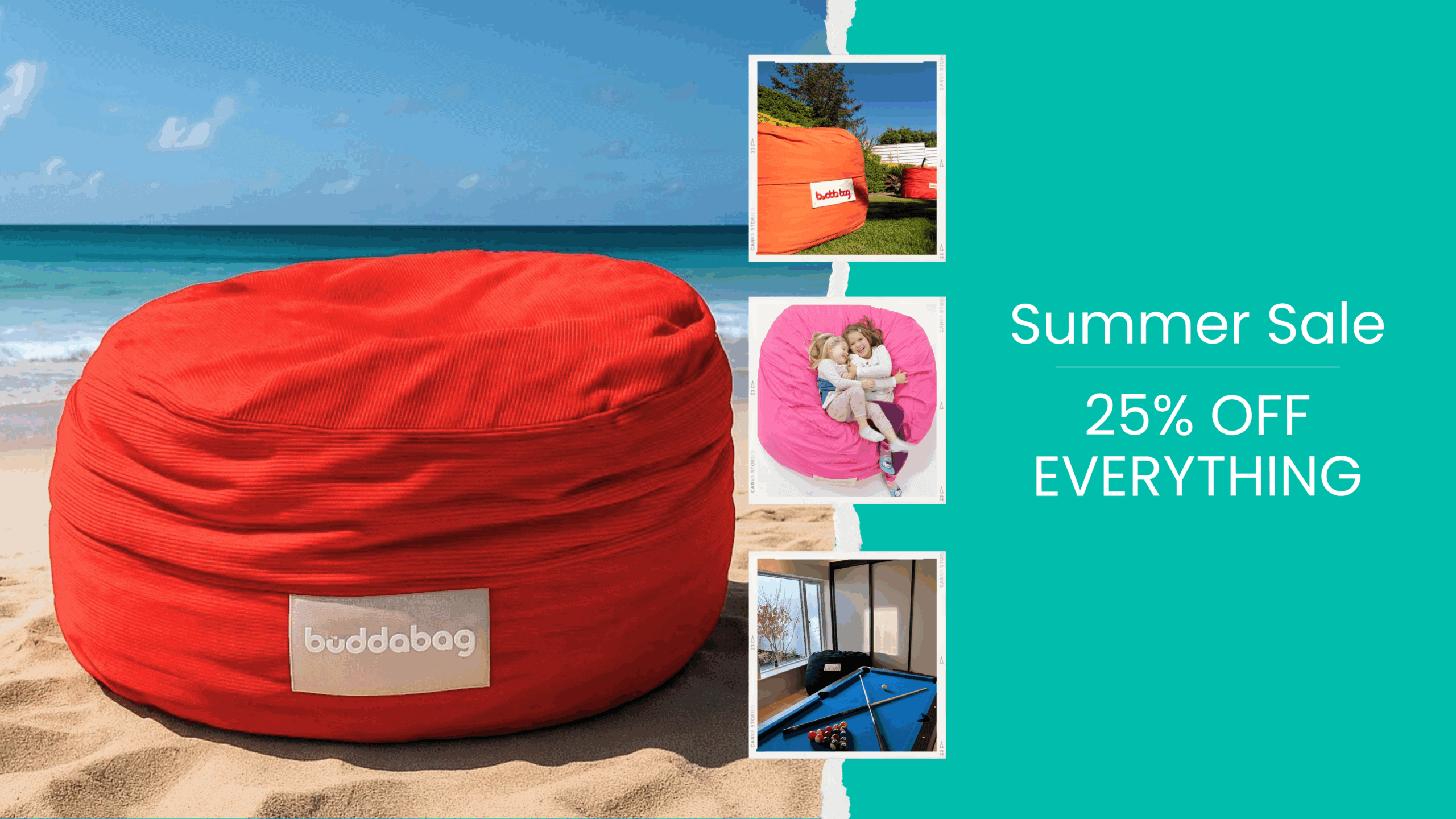 Buddabag | Memory Foam Bean Bags | Free Shipping to Ireland